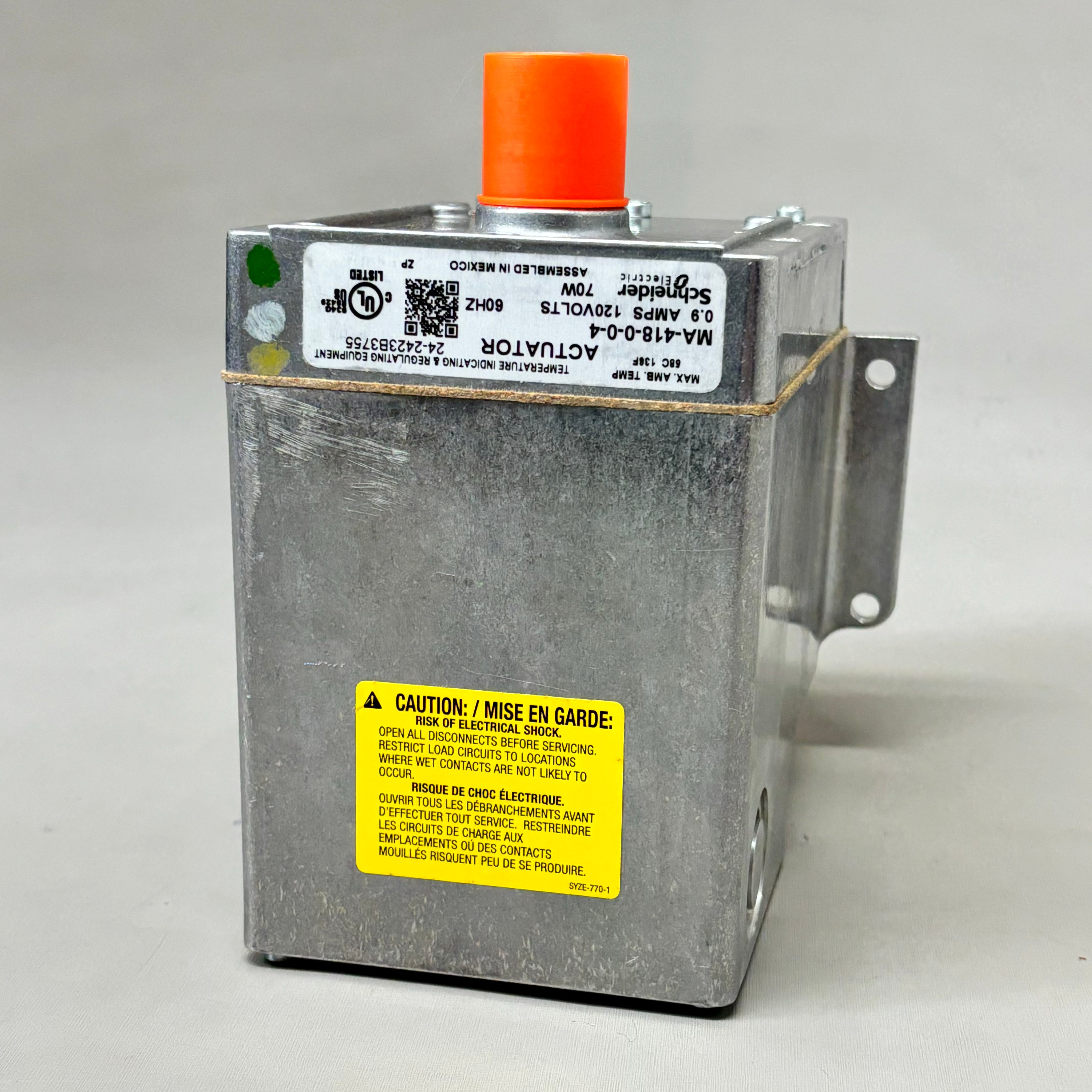 SCHNEIDER Electric Actuator 120V 60HZ 2 Position Spring Return 60# Tor ...