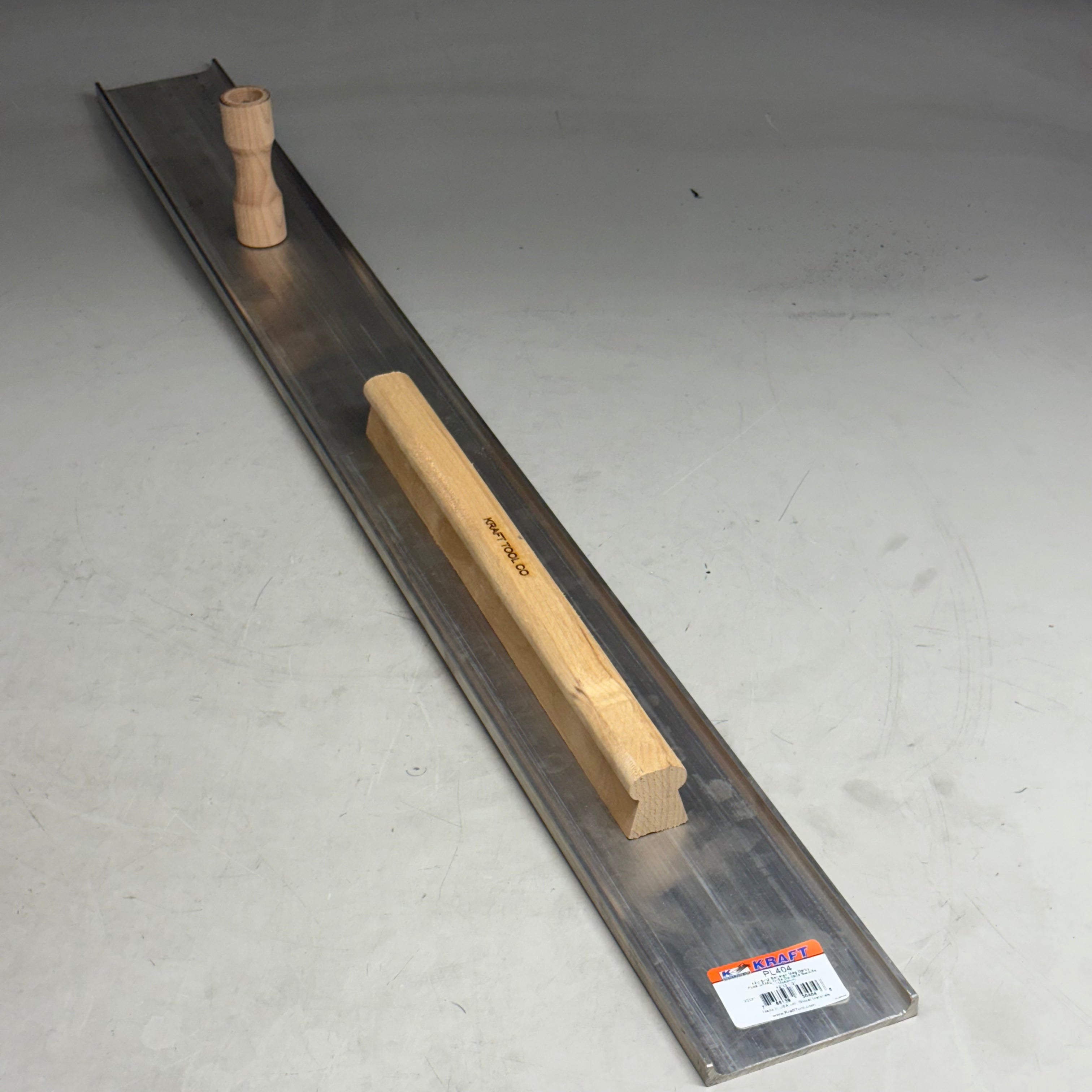 KRAFT TOOL CO Single Serrated Magnesium Darby with 1 Knob and 15" Rib ...