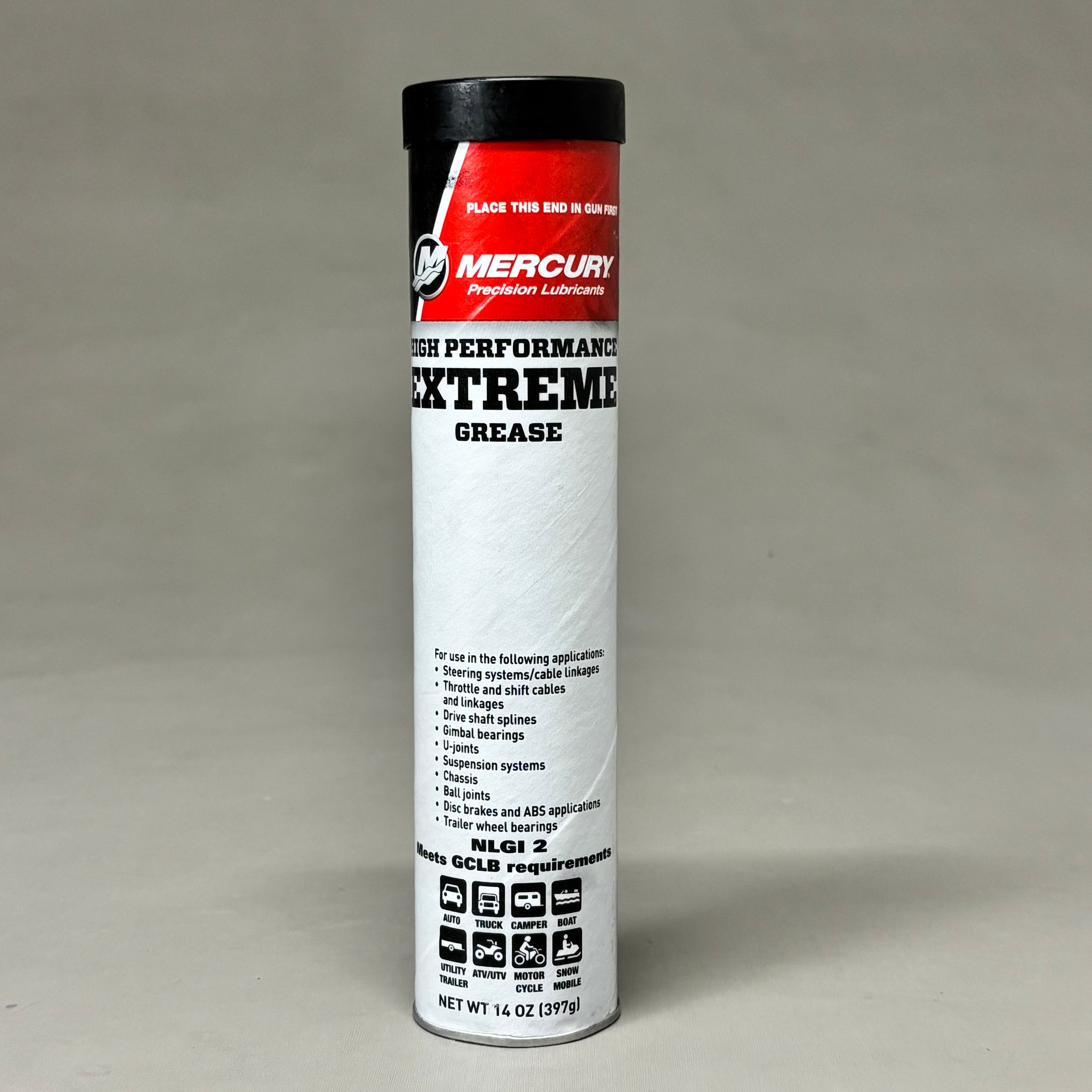 ZA@ MERCURY Mercruiser 14 oz W High Performance Extreme Grease 8M00718 ...