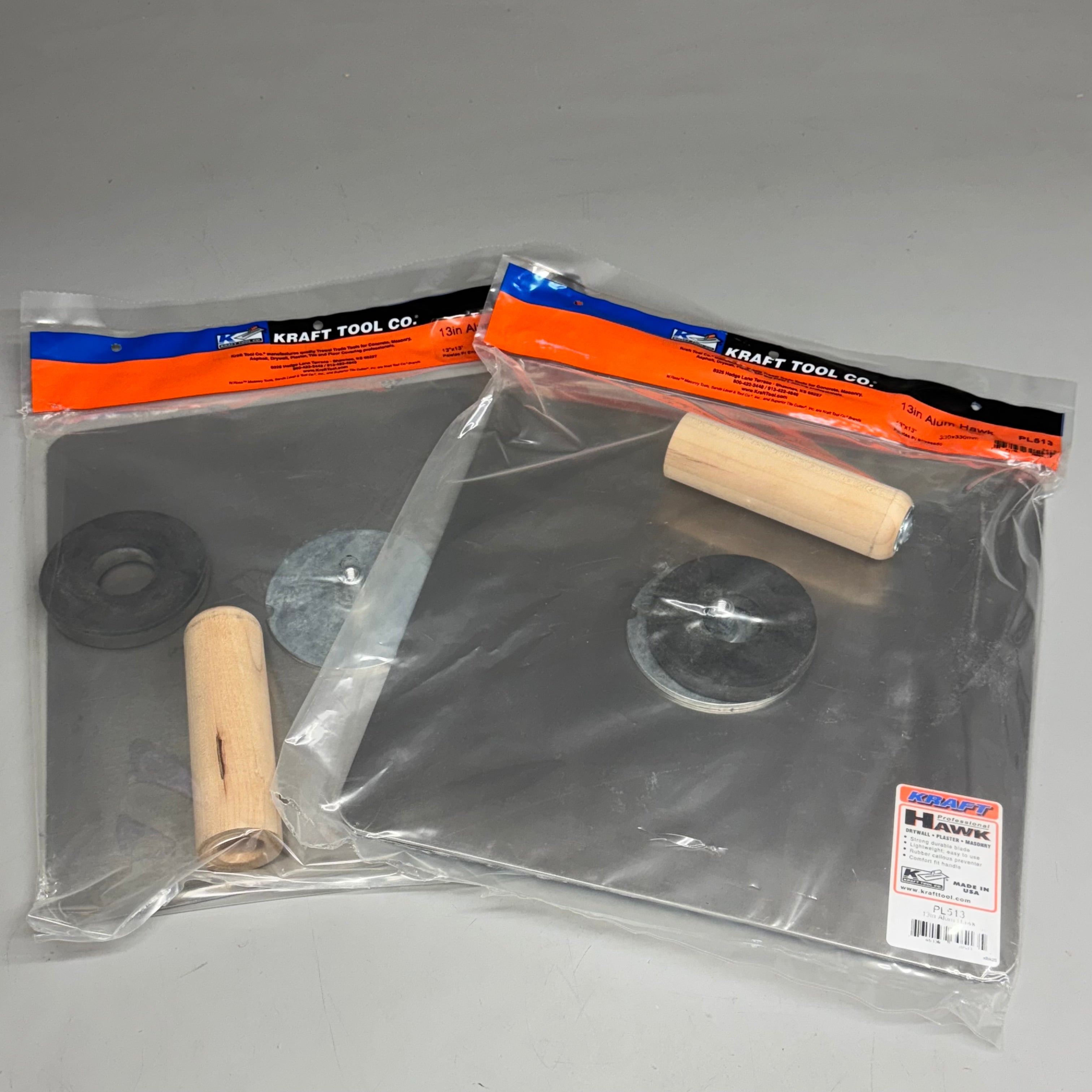 KRAFT TOOL CO. (2 PACK) Alum Hawk 13" PL513 – PayWut