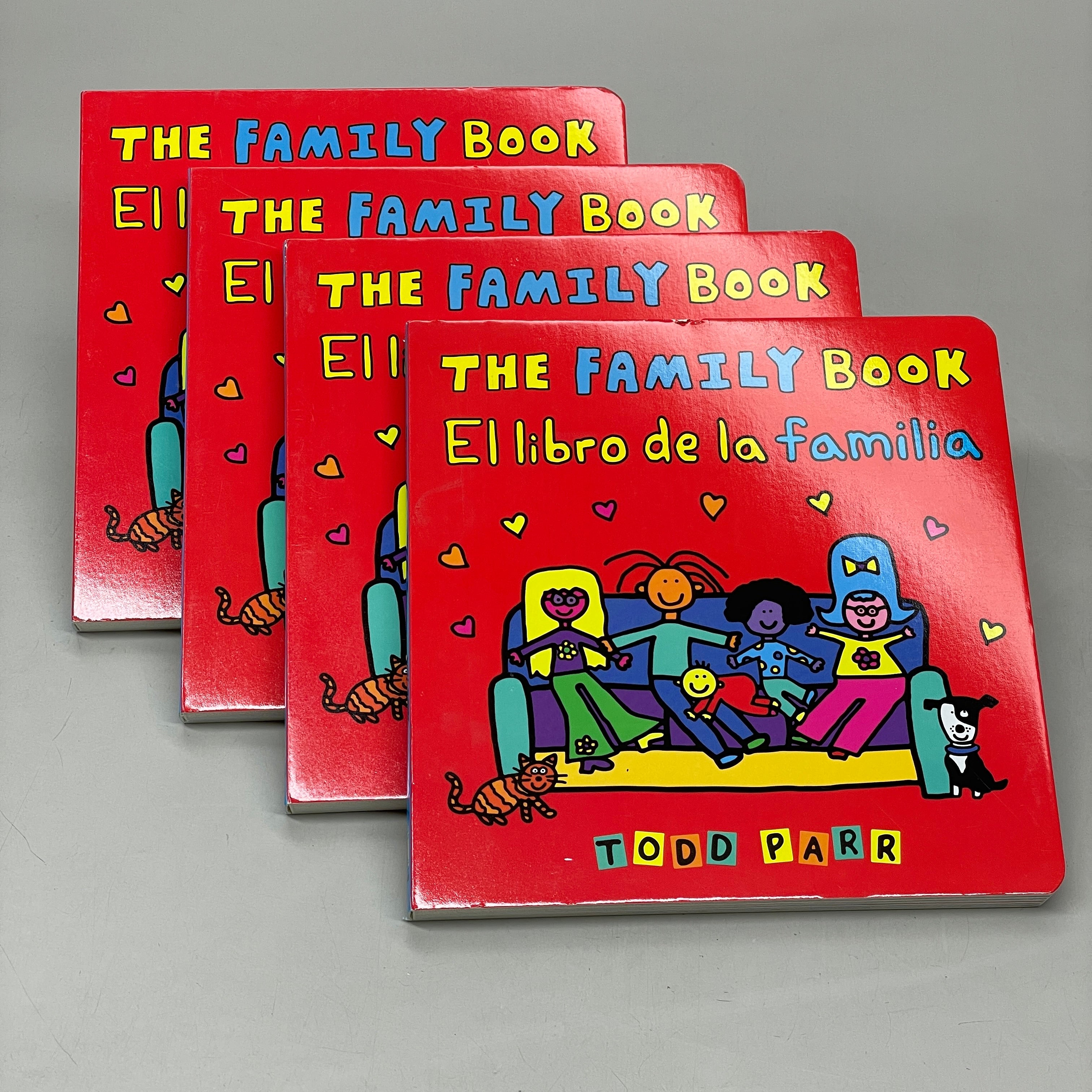 THE FAMILY BOOK EL LIBRO DE LA FAMILIA (Lot of 4) By Todd Parr – PayWut