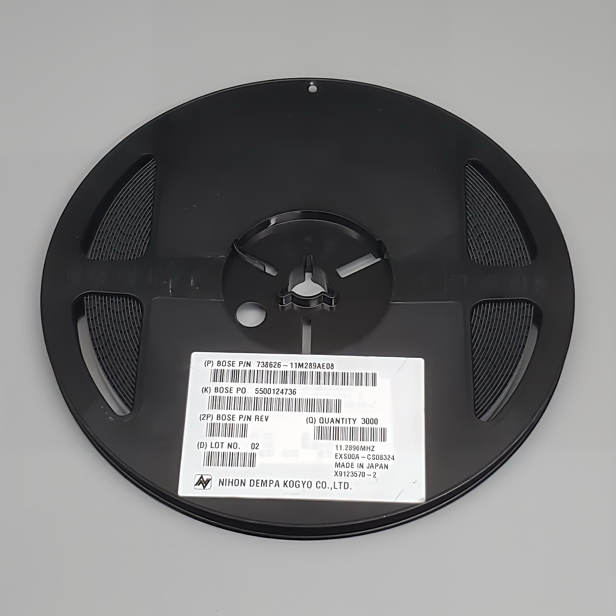 NIHON DEMPA KOGYO CO (1 Reel of 3000) Bose Microchips P/N 738626-11M28 ...