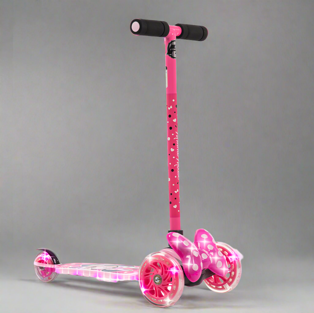 HUFFY Disney Junior Light Up Scooter 48 Lbs Max Pink 58552 – PayWut