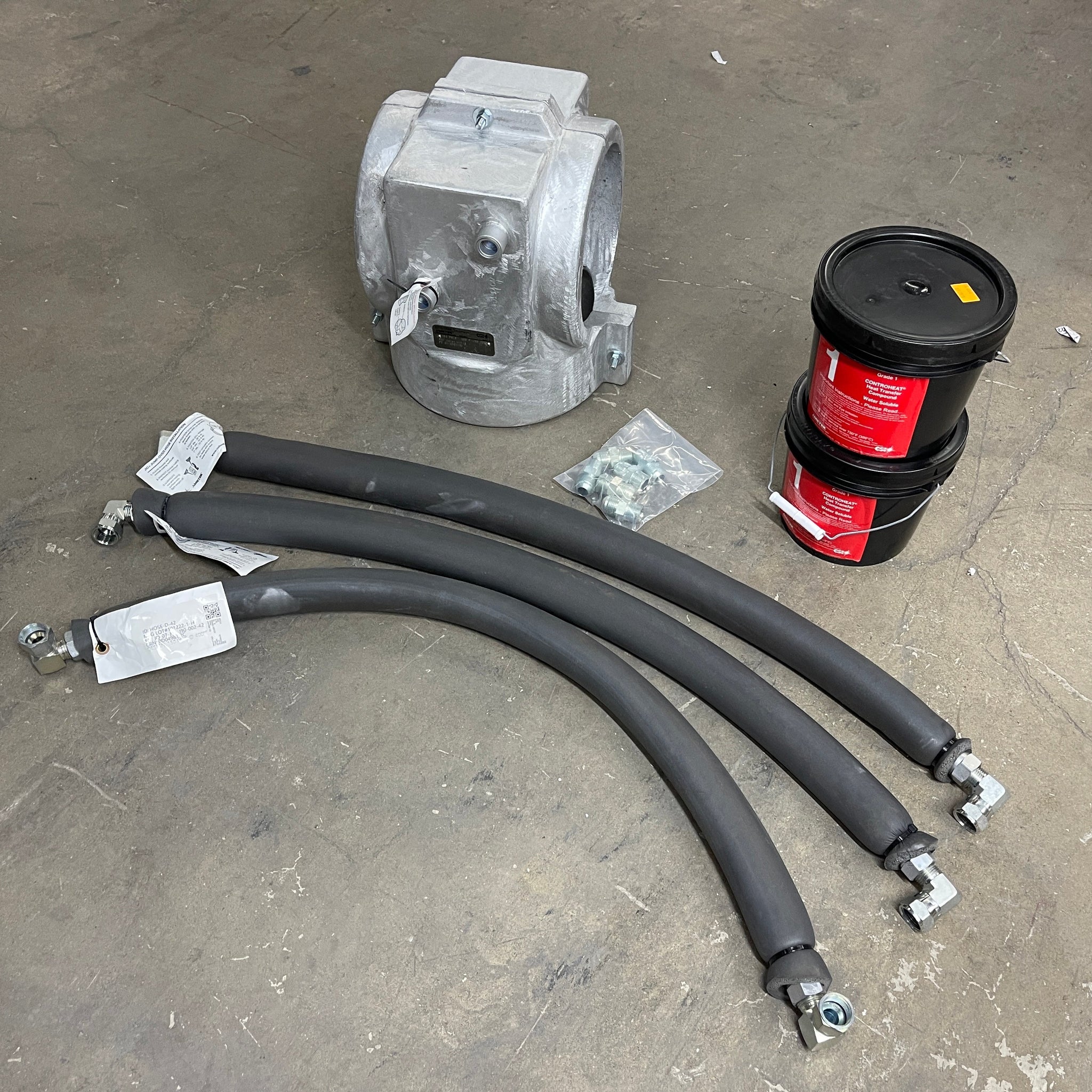 AMETEK CSI Control Heat Aluminum Cast Bolt on Jacket W/ Heat Compound ...