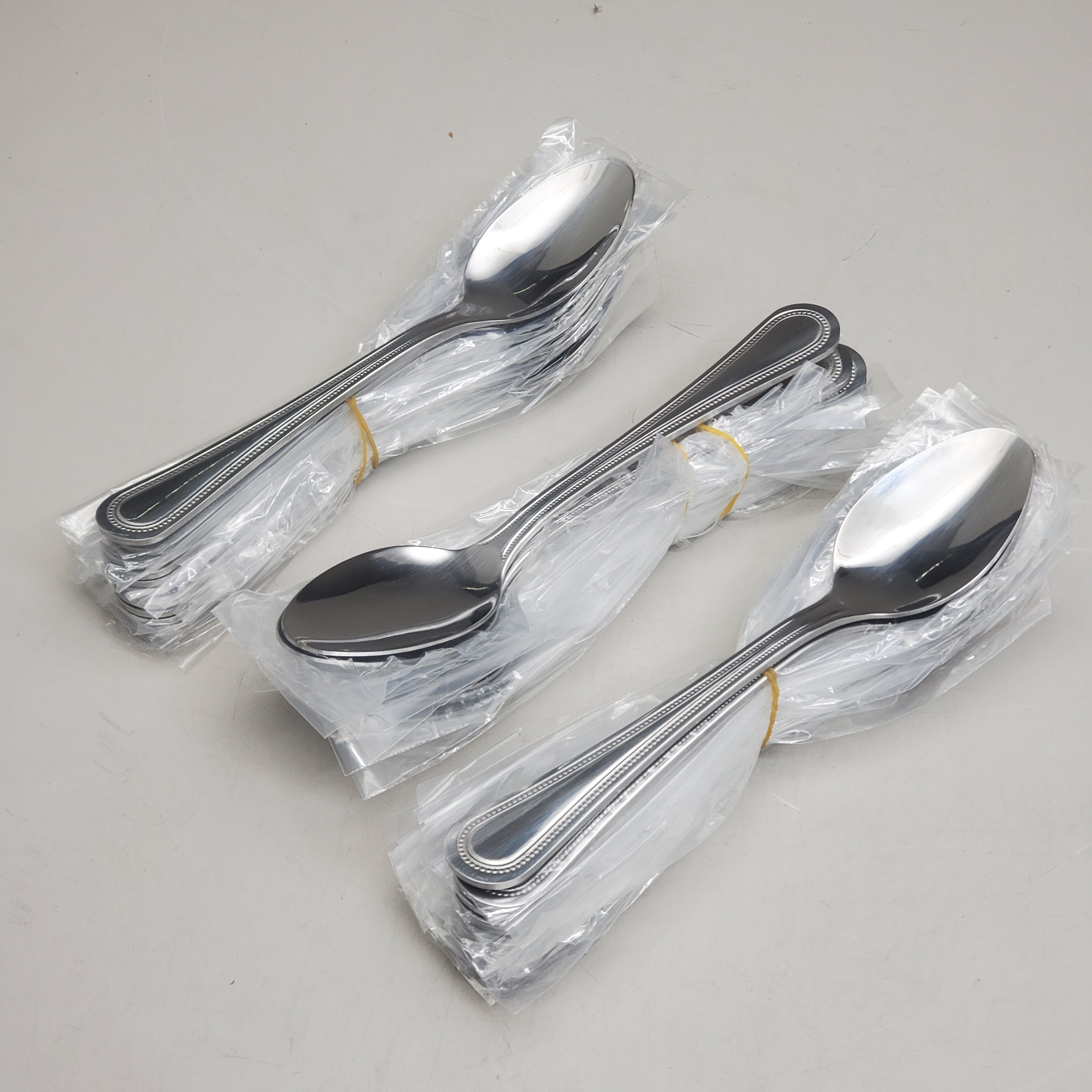 ABC (36 Pack) Kyle Dessert Spoons Stamped 7" Stainless KYLE-03 – PayWut