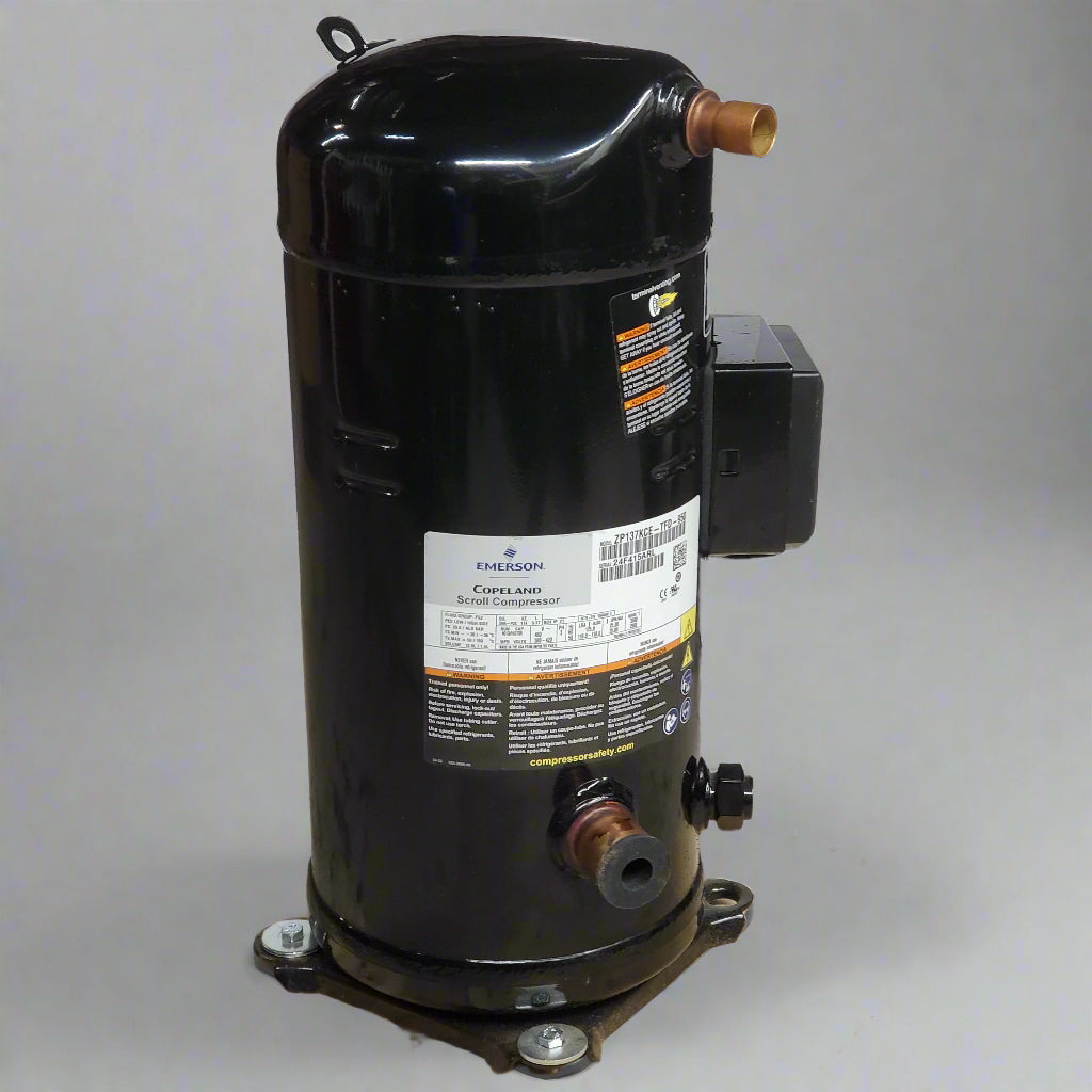 EMERSON Copeland Scroll Compressor High Temp R410A 460v3ph 168,000btu ...