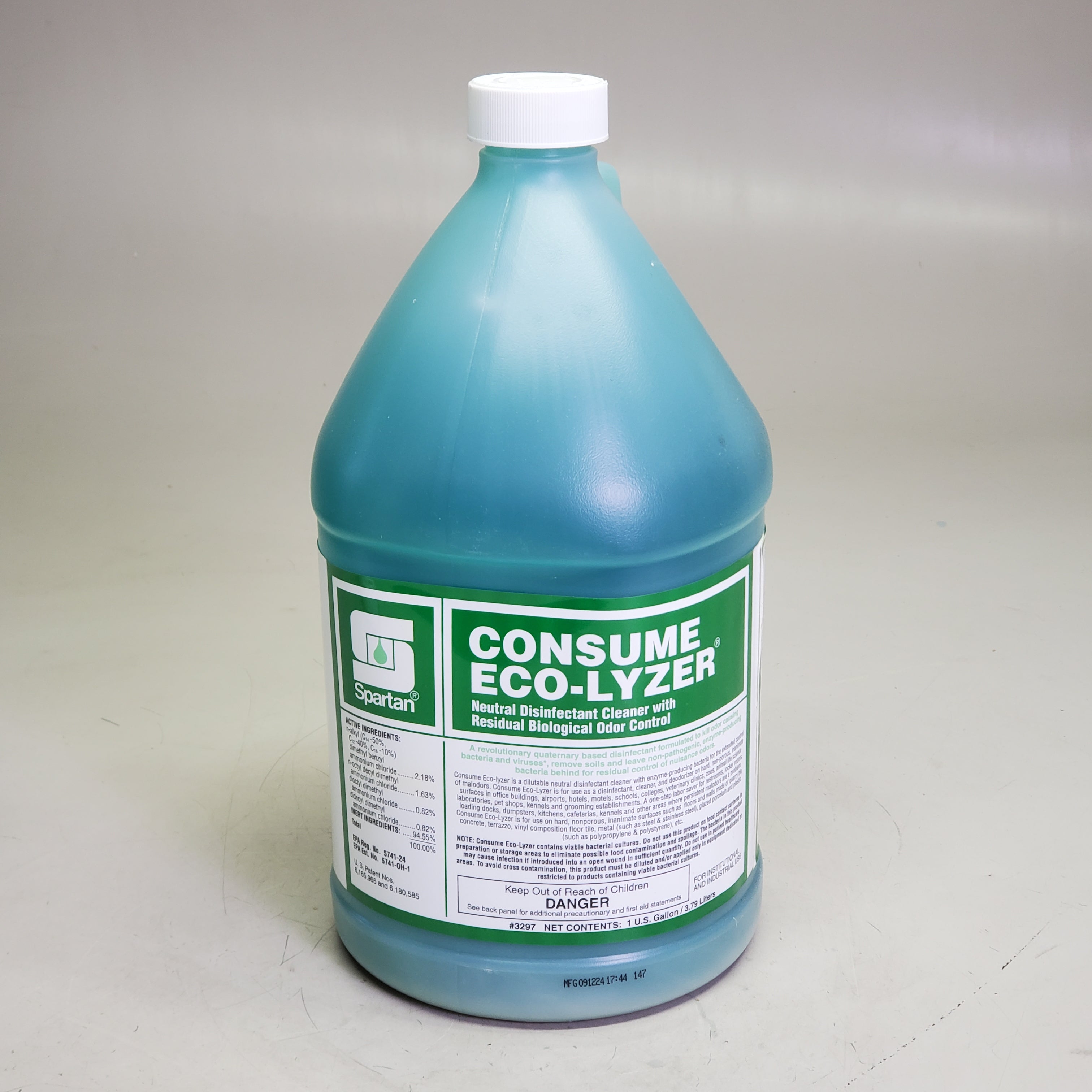 SPARTAN Consume Eco-Lyzer Neutral Disinfectant Cleaner 1 gal 3297 – PayWut