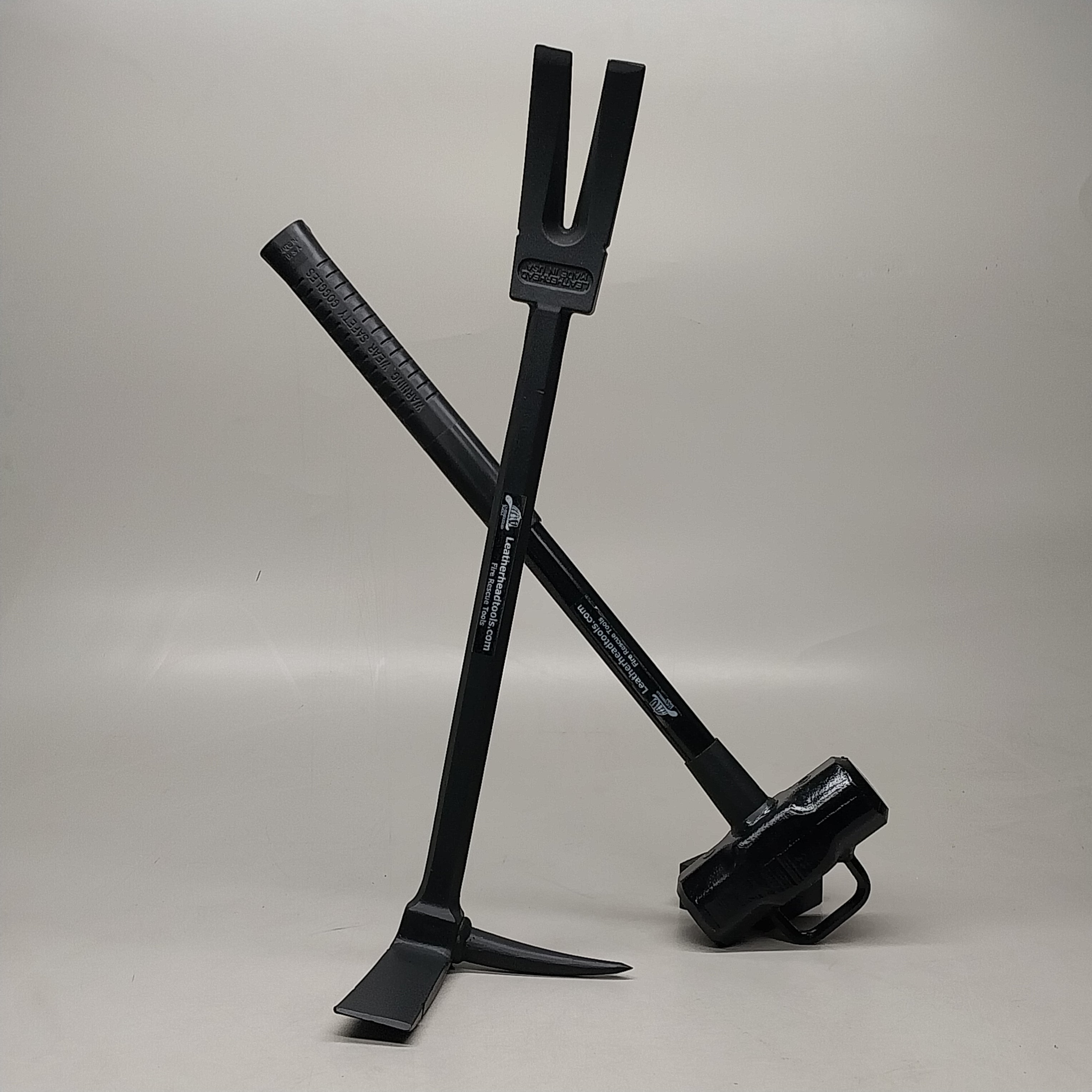 LEATHERHEAD TOOLS Halligan Entry Tool 24" Handle & Sledge Hammer 8 LB ...
