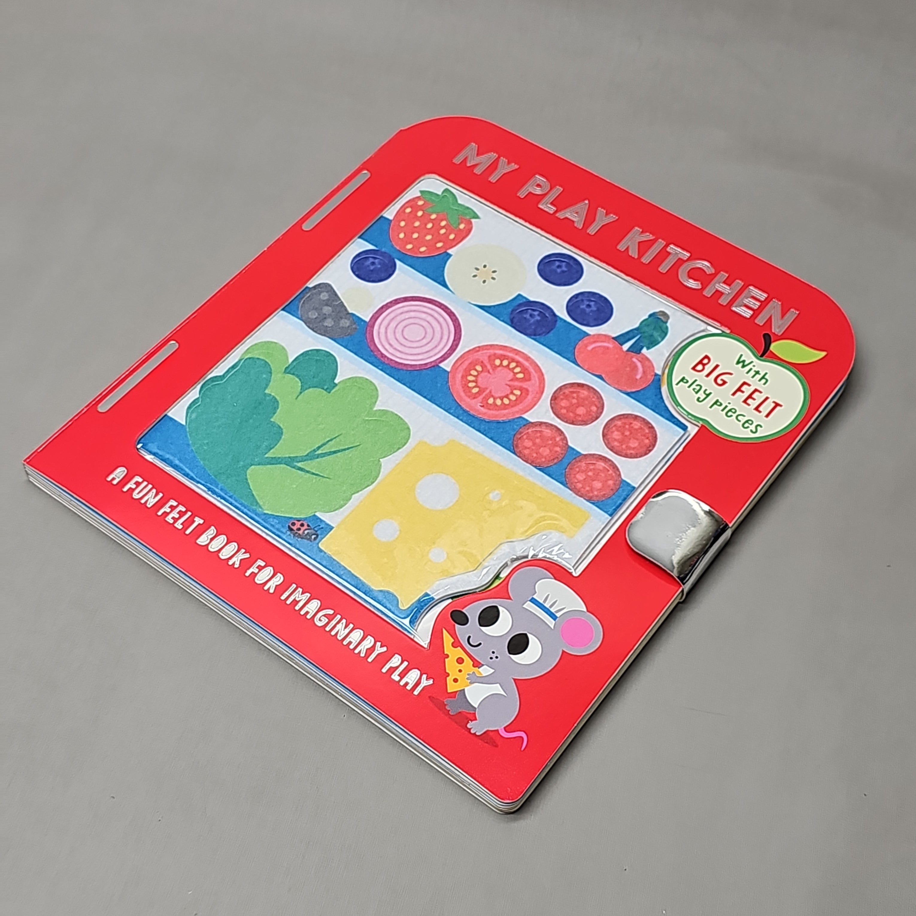 MAKE BELIEVE IDEAS My Play Kitchen With Big Felt Play Pieces Hardback ...